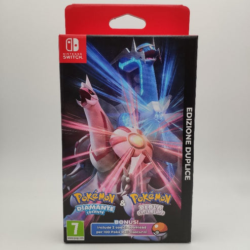 Pokemon Diamante Lucente & Perla Splendente Edizione Duplice PAL ITA S – JoJo - Fun Store